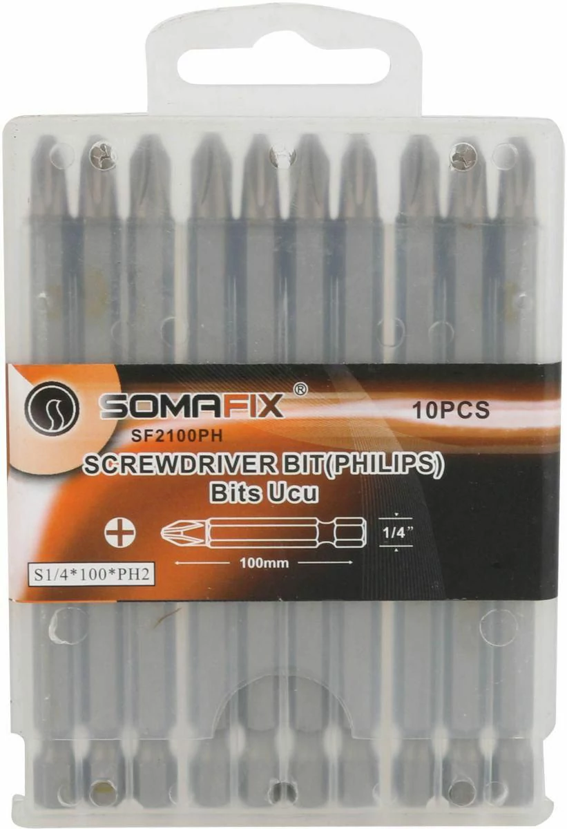 Screwdriver Bit (Phillips) PH2 x 100mm | Royal.Tools Kuwait
